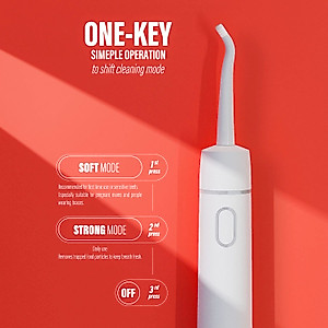 Portable Water Flosser for Teeth Professional Cordless Dental Oral Irrigator, Tankless and Rechargeable IPX7 Waterproof Dental Water Flosser for Home and Travel, Braces & Bridges Care