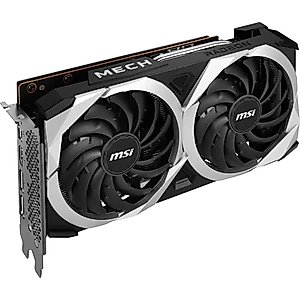 MSI Gaming Radeon RX 6650 XT 128-bit 8GB GDDR6 DP/HDMI Dual Torx 3.0 Fans FreeSync DirectX 12 VR Ready OC Graphics Card (RX 6650 XT MECH 2X 8G OC)