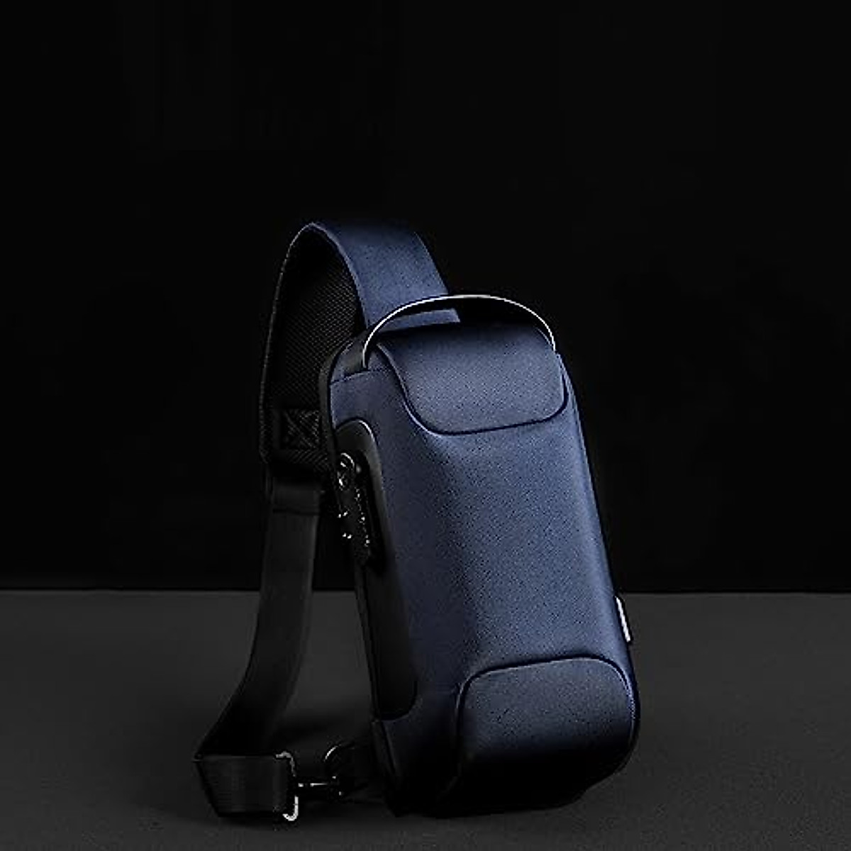 Hounyoln Chest Bag for MSI Claw & Odin 2, Carry Case Shockproof Shell Protective Crossbody for Travel and Home Storage Odin 2 (Blue)