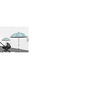 Umbrella for Strollers, Umbrella for Beach Chairs, Umbrella for Parasols (BLACK)