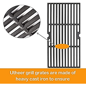 Utheer Grill Parts for Charbroil Performance 5 Burner 463347519, 475 4 Burner 463347017, 463673017, 463376018P2 Liquid Propane, Grill Cooking Grid Grates 18 inch