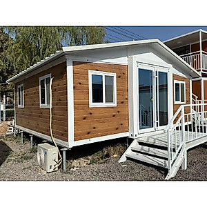 Folding Container House with 2 Bedrooms–Modular Expandable Design for Quick Setup and Easy Transportation, Ideal for Construction and Emergency Housing Solutions