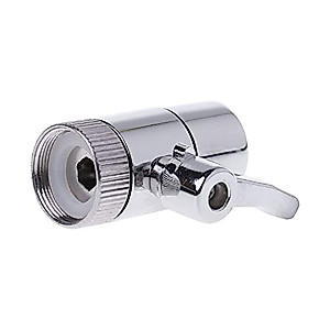 Realgoal Divert Valve 10.5 mm Tubing with Male Adapter for Faucet