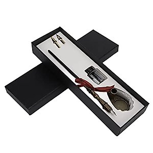 VADUMA Handcrafted Calligraphy Pen Set Fountain Dip Pen Vintage Pen Set English Calligraphy Pen Set Pens Set for Beginners