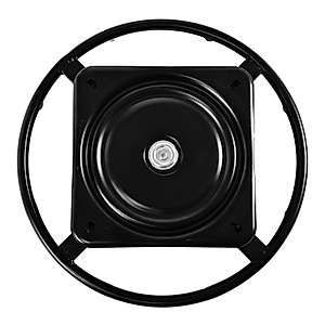 yaaqoo 16.5inch Furniture Ring Base w Swivel Base Replacement 360 Degrees Rotate with 10 Inch Plate for Recliner Sofa Chairs