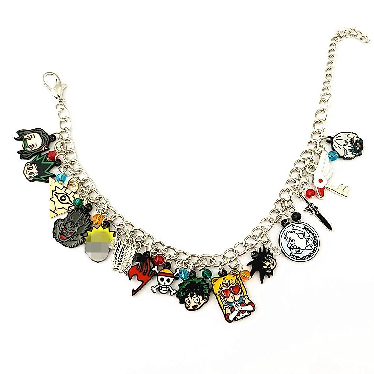 Avfjofj Fandom Enthusiast Anime Cartoon Charm Bracelet