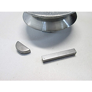 Craftsman Belt Drive Contractor Table Saw 2 1/2" Pulley with Keys for 5/8" Arbor or Pulley Shaft