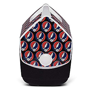Igloo Limited Edition Grateful Dead Steal Your Face Playmate Pal 7 Qt Cooler, Multi