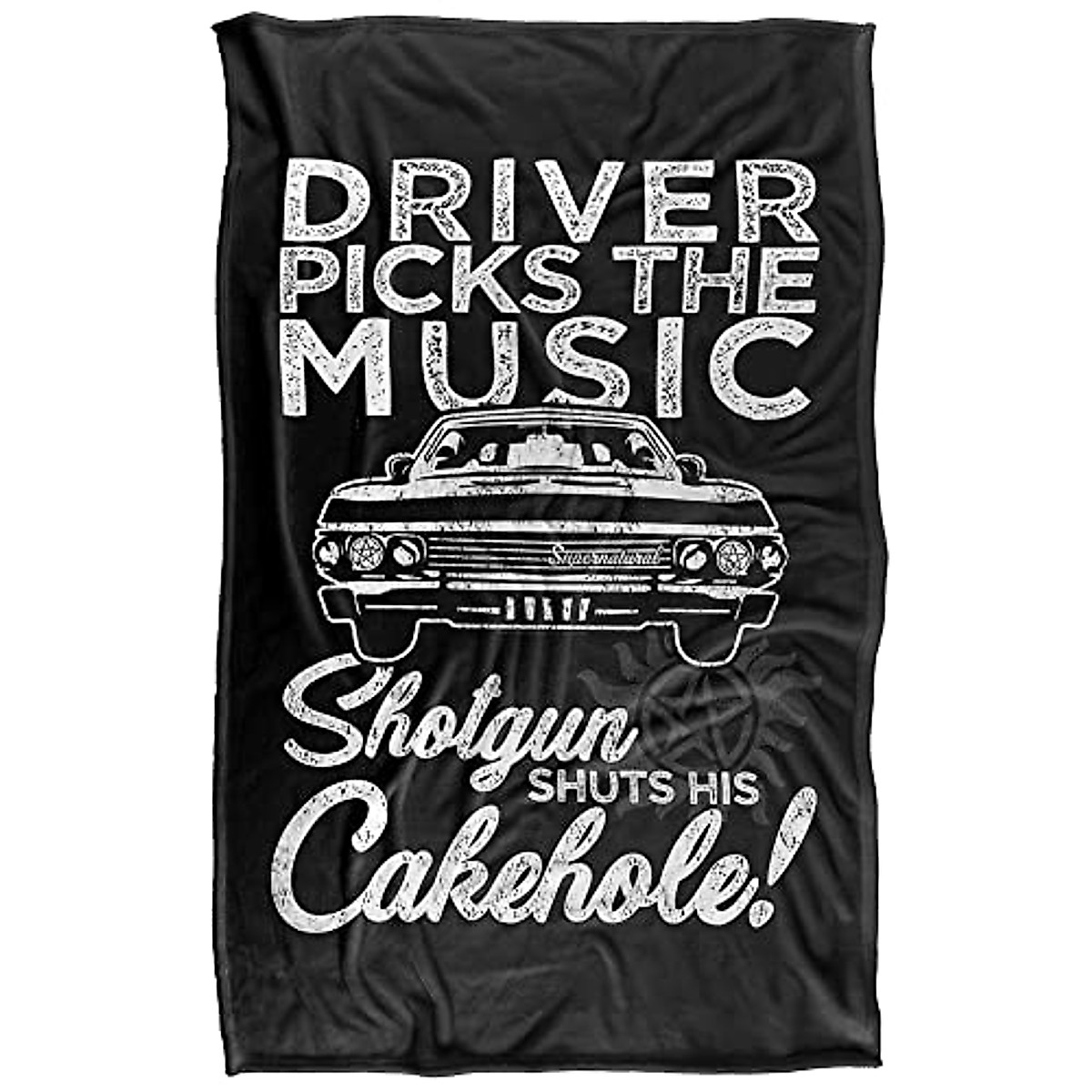Supernatural Driver Picks Music Silky Touch Super Soft Throw Blanket 36" x 58"