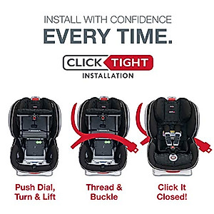 Britax Advocate ClickTight Anti-Rebound Bar Convertible Car Seat, Circa