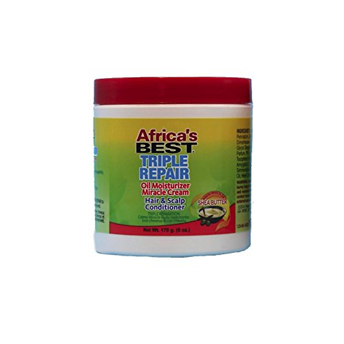 Africa's Best Triple Repair Oil Moisturizer Hair and Scalp Conditioner, 6 Ounce (Packaging May Vary)