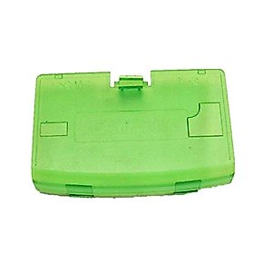 Battery Back Door Cover Case for Game Boy Advance GBA Replacement Clear Green