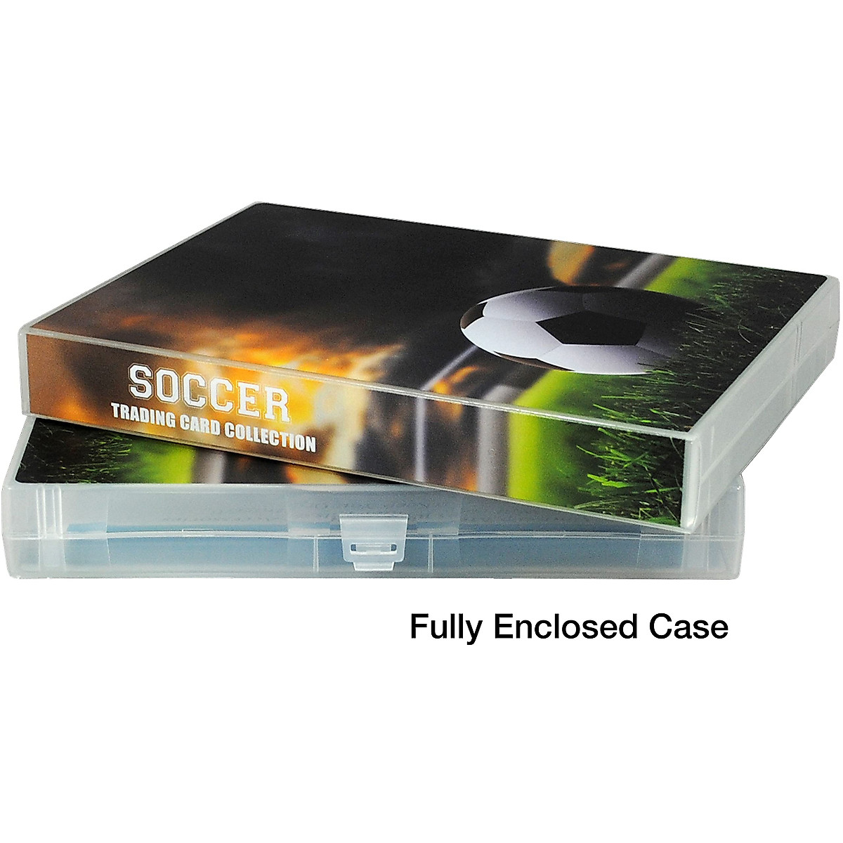 UniKeep Trading Card Binder With Soccer Theme - Card Collection Case With 100 Top Loading Pockets - For Baseball Cards, Soccer Cards, TCG, MTG, Pokemon, or Yugioh