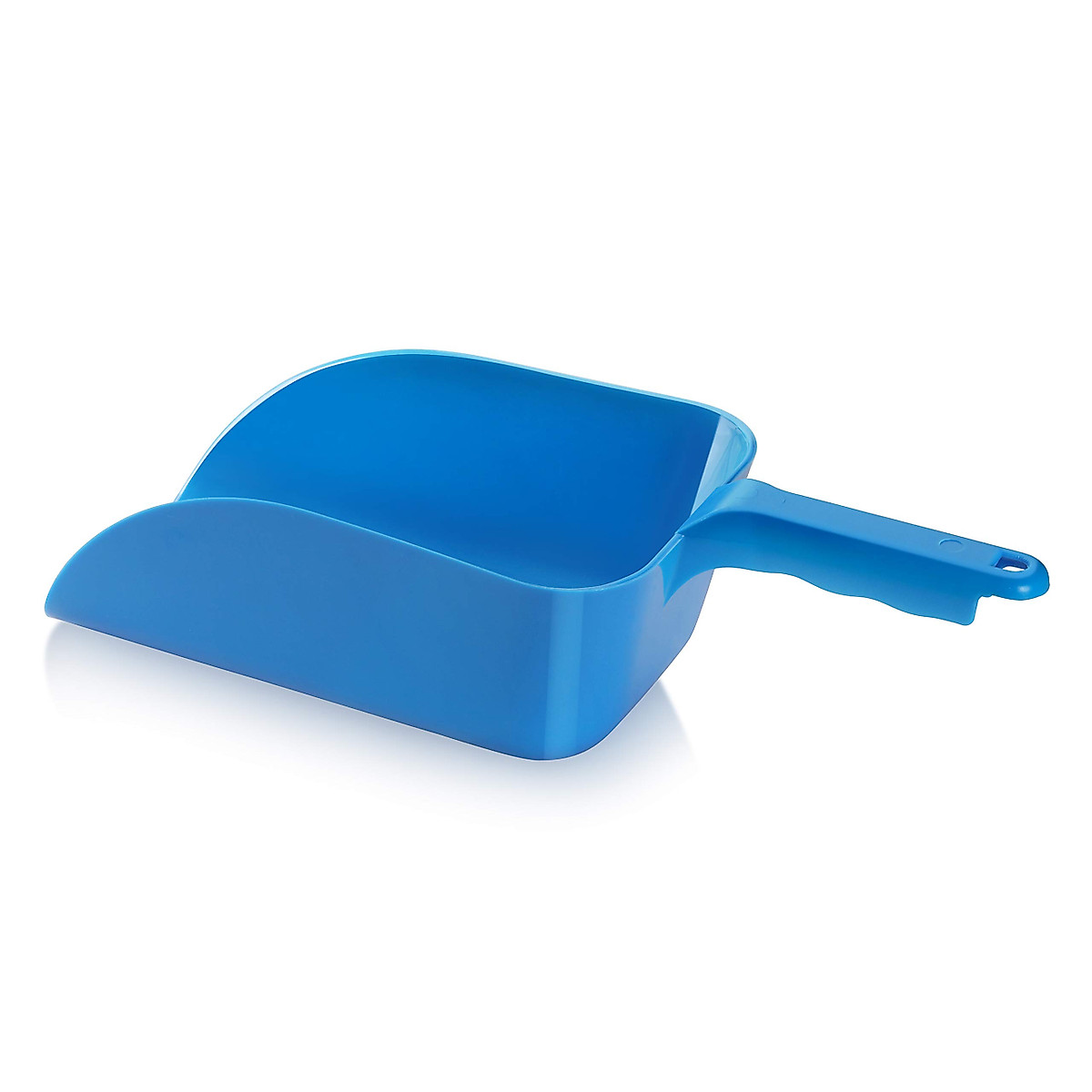 New Star Foodservice 34462 Polycarbonate Plastic Utility Ice Scoop. Blue, 64-Ounce