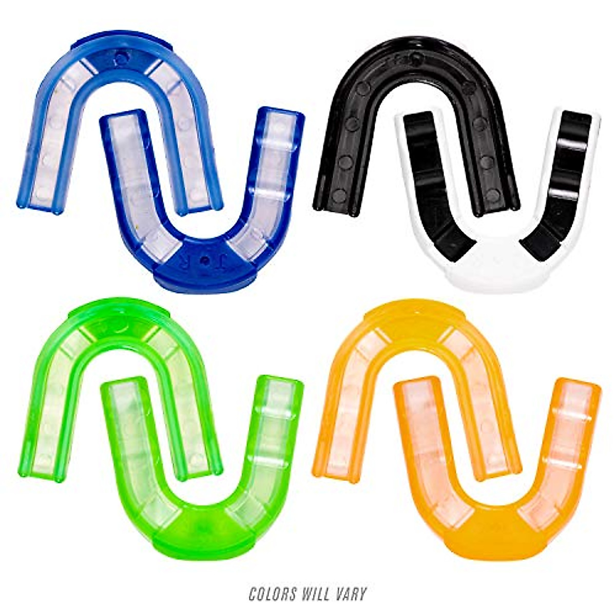 Franklin Sports Athletic Mouthguards - Sport Mouthguards for Football, Wrestling, MMA, Boxing + More - All Sport Mouthguards - Youth Ages 6 - 11 - 2 Pack