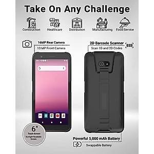 Minno Apex 6" Rugged Android Handheld Tablet with Scanner (6")