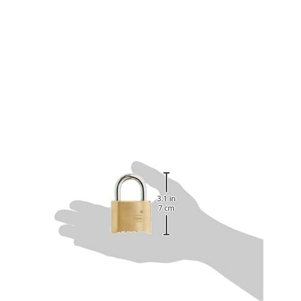 Master Lock Padlock, Set Your Own Combination Lock, 2 in. Wide, 175D (Pack of 4)