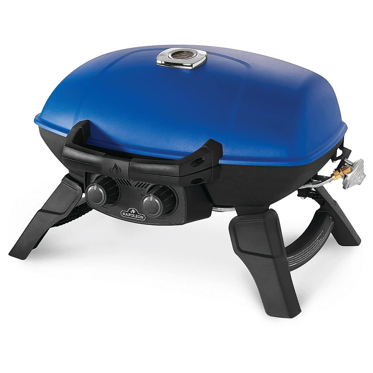 Genuine TQ285BL1 TQ285-BL-1TravelQ Portable Compact Outdoor rOP anee Gas Grill, Blue