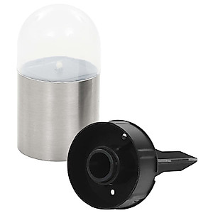 KTHLBRH (Fast Shipments) LED Landscape Ball Lamp Energy Saving for Yard Garden Patio Path Driveway Pathway Home Decoration Solar Ground Lights 12 pcs LED Lights White