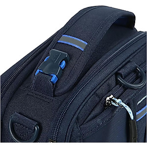 Titan by Arctic Zone Expandable Lunch Box (Navy Blue/Royal Blue), Small