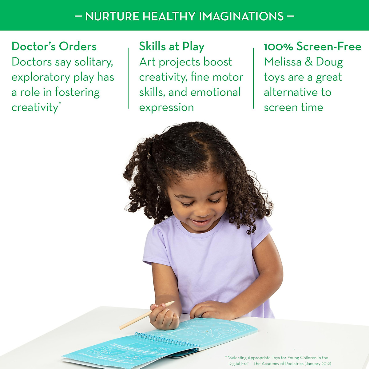 Melissa & Doug Sea Life Color-Reveal Scratch Art Activity Pad