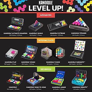 Educational Insights Kanoodle Head-to-Head Puzzle for 2 Players - Brain Teaser Game for Kids, Teens and Adults, Puzzle Games for Kids Ages 7+