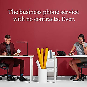 Ooma Office Provisioned Yealink Sip T21P 2 Line Business IP Desk Phone Works with Ooma Office cloud based VoIP phone service for small business with virtual receptionist ext dialing ring groups