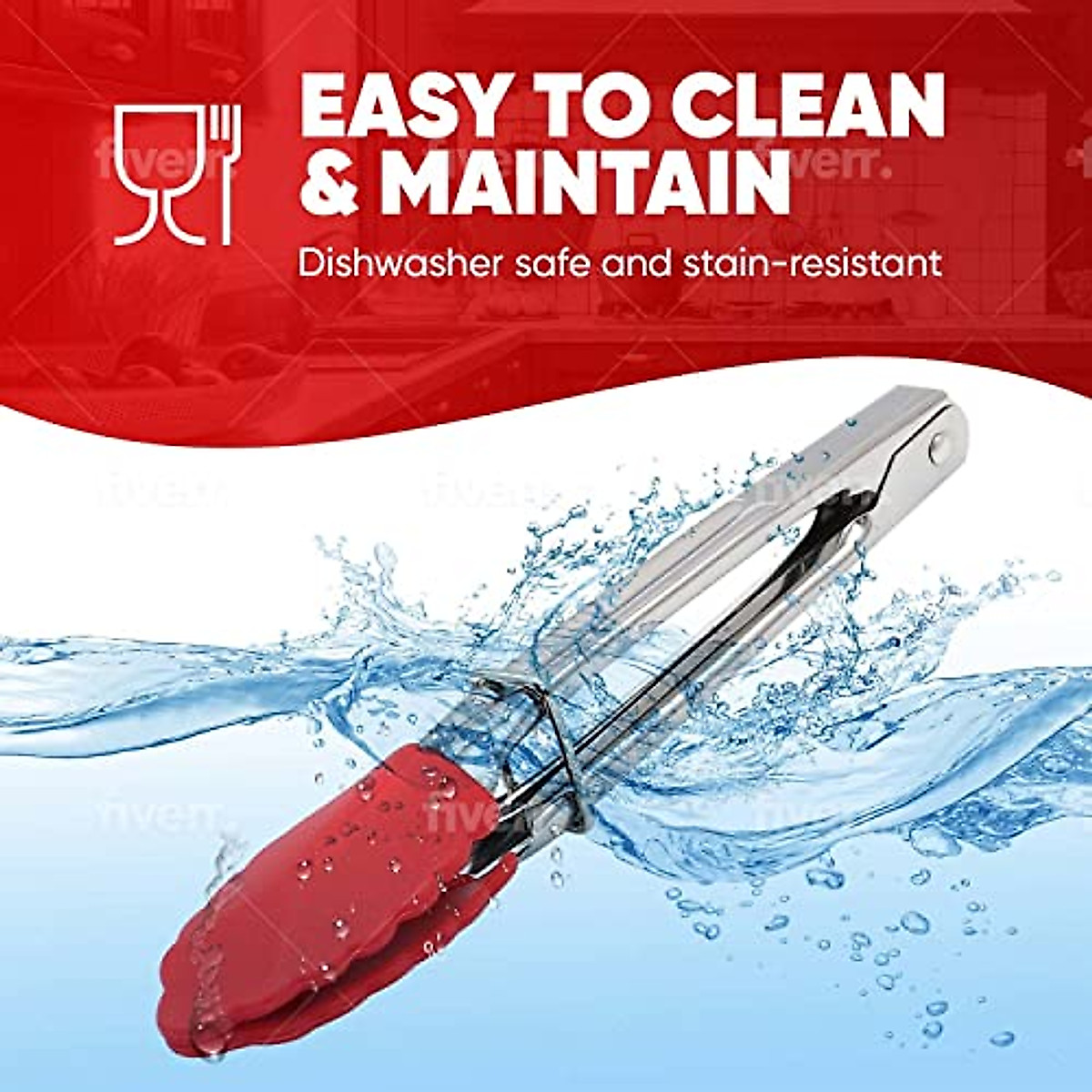 Castle Fit - Chicken Shredder Tool with Silicone Tipped Tongs - Chicken Shredder Tool Twist and Meat Shredder Tool decreases meal prep time and clean up - Amish Chicken Shredder is safe and convenient