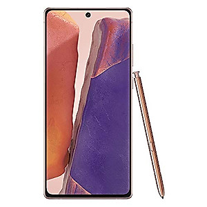 Samsung Galaxy Note 20 N980F/DS, 4G LTE, International Version (No US Warranty), 256GB, Mystic Bronze - GSM Unlocked