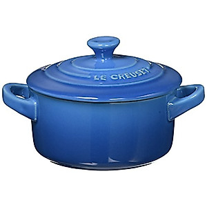 Le Creuset Stoneware Mini Round Cocotte, 8 oz., Marseille