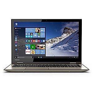 Toshiba - Satellite Radius 15.6" Touch-Screen Laptop - Intel Core i5 - 8GB Memory - 750GB Hard Drive - Brushed Metal