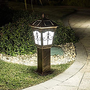SPNEC Solar Garden Light, European-Style Garden Led Home Outdoor Garden Waterproof Grass Lamp
