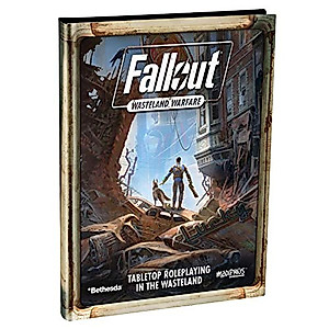 Modiphius Entertainment Fallout Wasteland Warfare Core Rulebook RPG for Adults, Family and Kids 13 Years Old and Up (Licensed RPG)