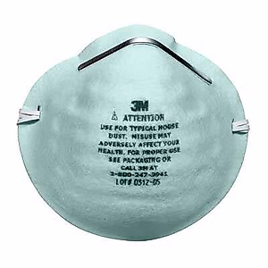 5 Pack Home Dust Mask 8661PC1-A