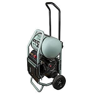 Metabo HPT Air Compressor | THE TANK™ 8-Gal | 225 PSI | 5 CFM @ 90 PSI | Trolley | Oil-Free | EC1315S Gray