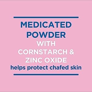 Caldesene Medicated Protecting Powder, Cornstarch & Zinc Oxide, Talc Free, 5oz