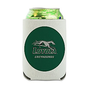 Loyola University Maryland Primary Logo Can Cooler - Drink Sleeve Hugger Collapsible Insulator - Beverage Insulated Holder
