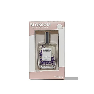 Blossom Unisex Eau De Parfum, Cruelty Free and Vegan, Plant-based Perfume Spray, Infused with Real Flowers, Made in USA, 1.7oz, Slay