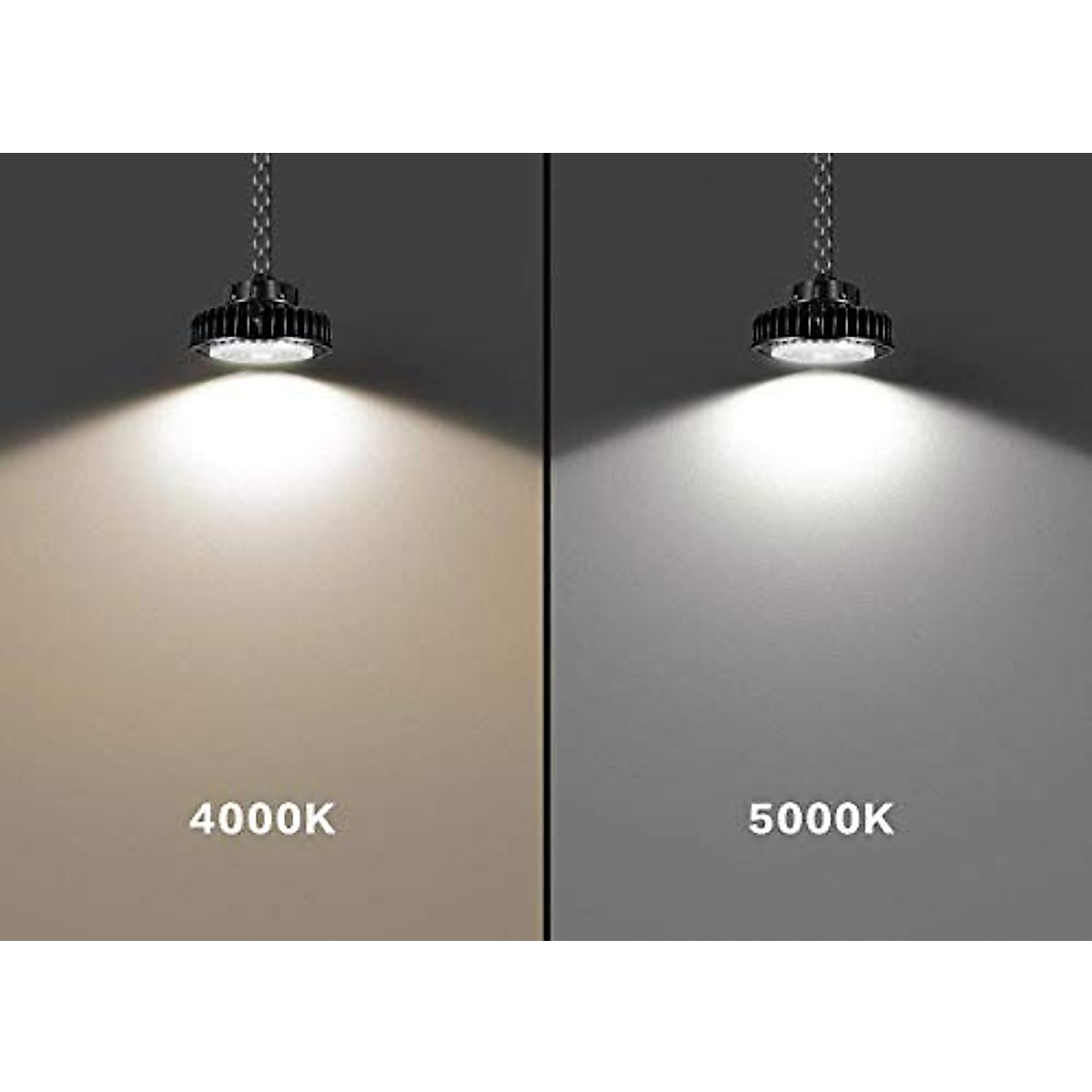 GRANDLUMEN 200W LED High Bay Light, ETL Certified LED Warehouse Lighting, 120-277V, IP65, Dimmable, 4 FT Cable, 5000K Daylight White