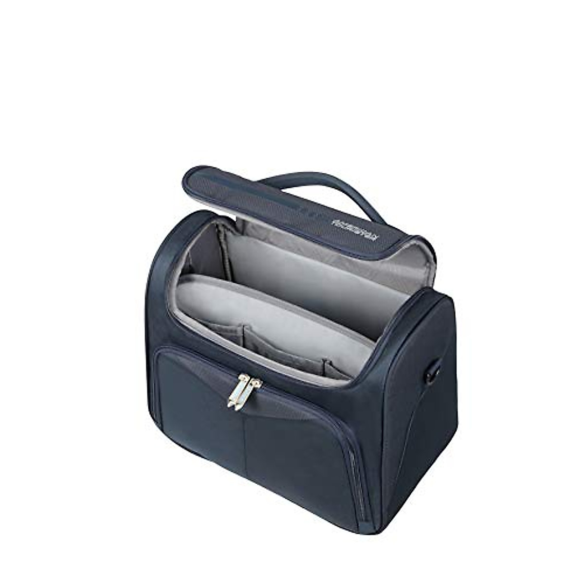 AMERICAN TOURISTER Men Beauty Case, Blue (Navy), 32 centimeters