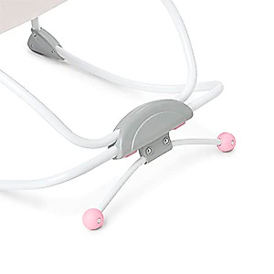 Bright Starts Disney Baby Minnie Mouse Infant to Toddler Rocker with Vibrations and Removable-Toy Bar - Forever Besties, Newborn +