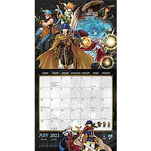 Fire Emblem 16-Month September 2022–December 2023 Wall Calendar