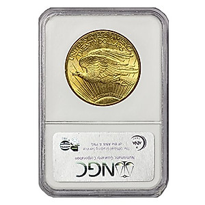 1911 D American Gold Saint Gaudens Double Eagle MS-67 by CoinFolio $20 NGC MS67
