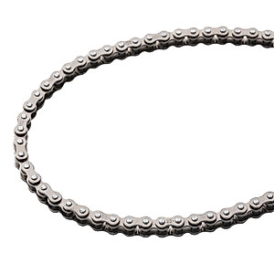 KAMIER 25H Drive Chain 126 Link for Razor MX350 MX400 ZR350 SX350 McGrath Dirt Rocket Bike Kids Electric Pocket Mod Mini Euro Bella Vapor Sweet Pea Scooter Motovox MBxXSe MotoTec MT-MB Mini Bike Parts