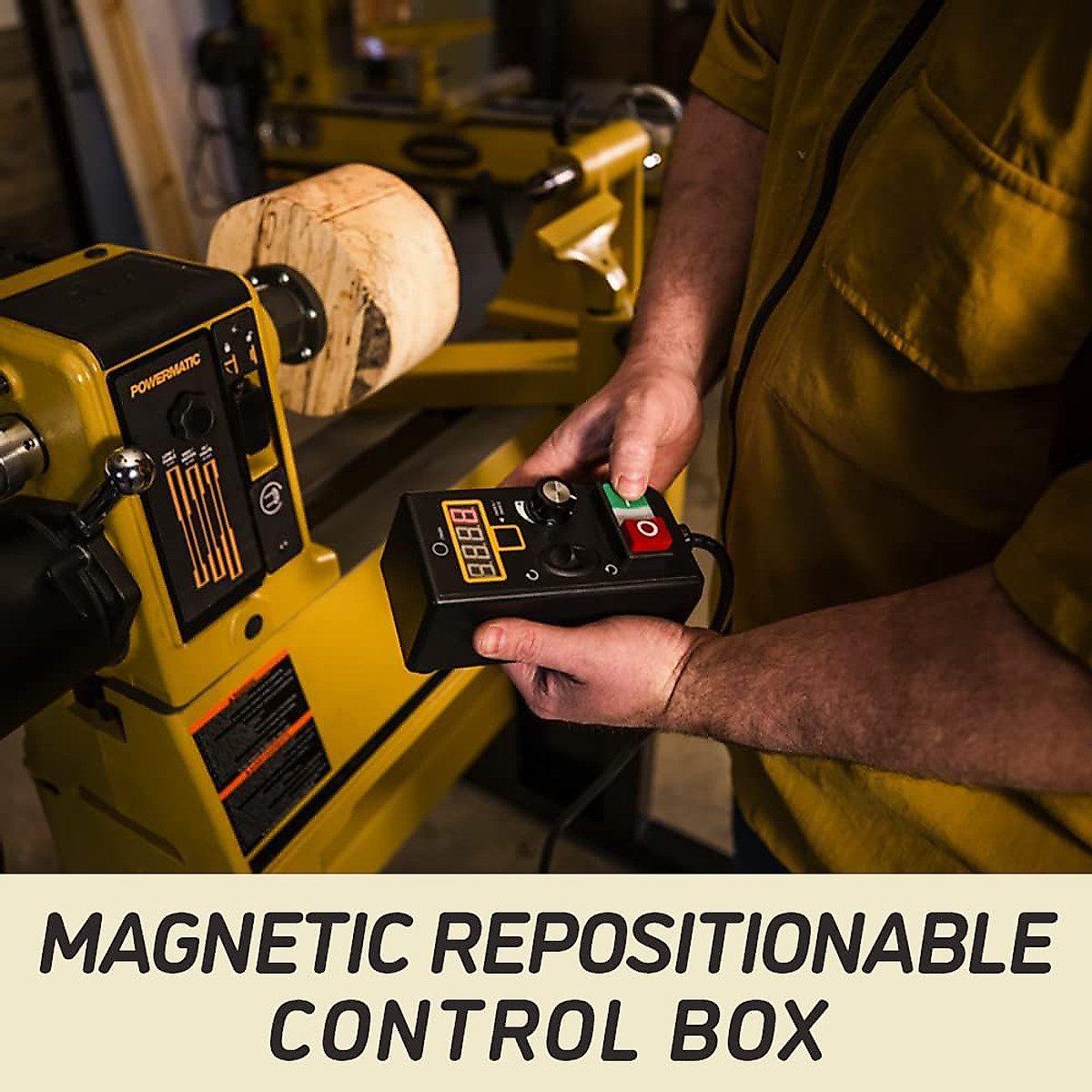 Powermatic PM2014, 14" x 20" Benchtop Woodworking Lathe, 1Ph 115V (1792014)