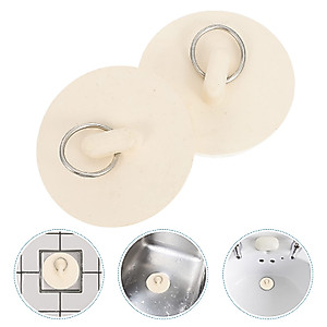 6pcs Rubber Sink Stopper Tub Stopper Kitchen Sink Stopper Drain Stopper Tub Drain Parts Bathroom Bath Stopper Bath Plugs Kitchen Sink Plug Sink Water Stopper Bathtub Plugs