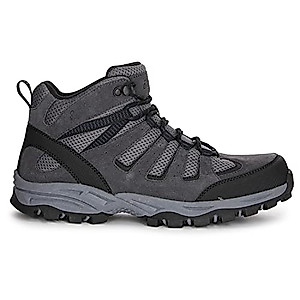 Eddie Bauer Elliot Bay Mid Waterproof Hiking Shoes for Men | Multi-Terrain Lugs, Sturdy & Supportive Design Rubber Traction Outsole Contoured Insole