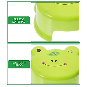 Plastic Step Stool Small Round Toilet Stools Squatting Stool Portable One Step Stool Potty Training Stool for Pregnant Woman Elderly Bathroom Step Stool