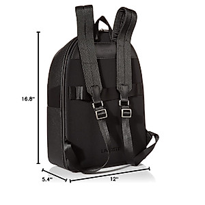 Lacoste Men's Chantaco Backpack, Black, ONE