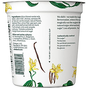 Chobani® Zero Sugar* Vanilla 32oz